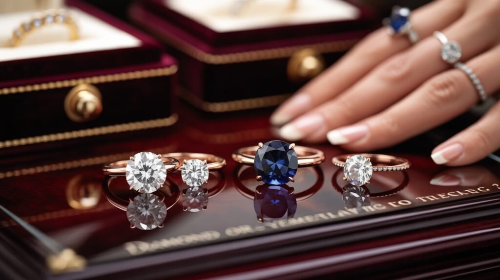 Diamond Or Gemstone? Match Your Mood with the Perfect Ring!
