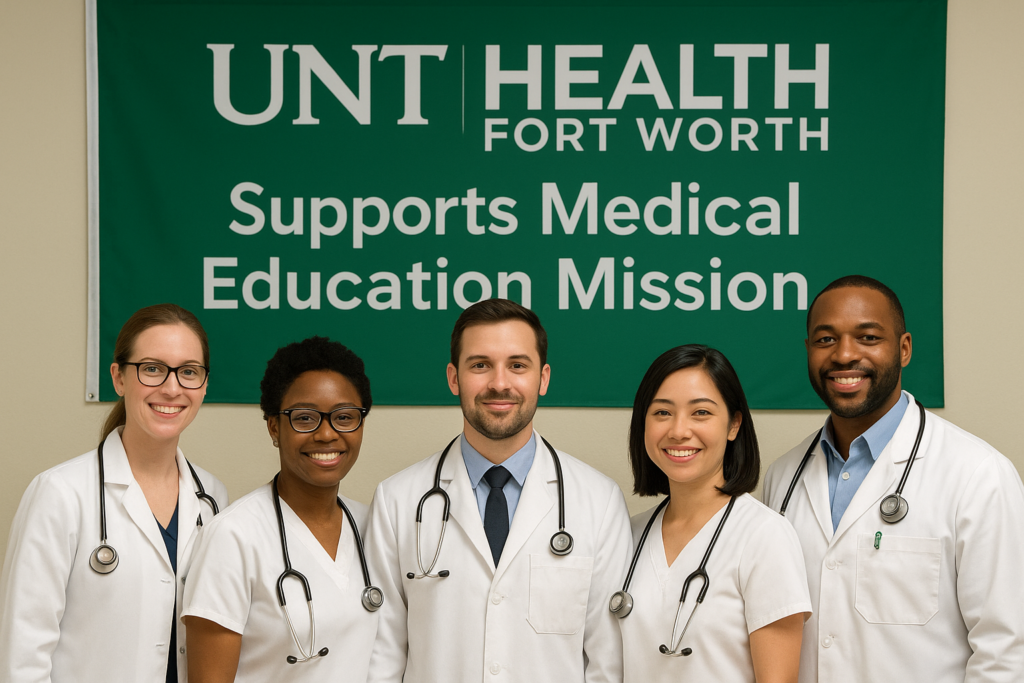 UNT Health Fort Worth Supports Medical Education Mission