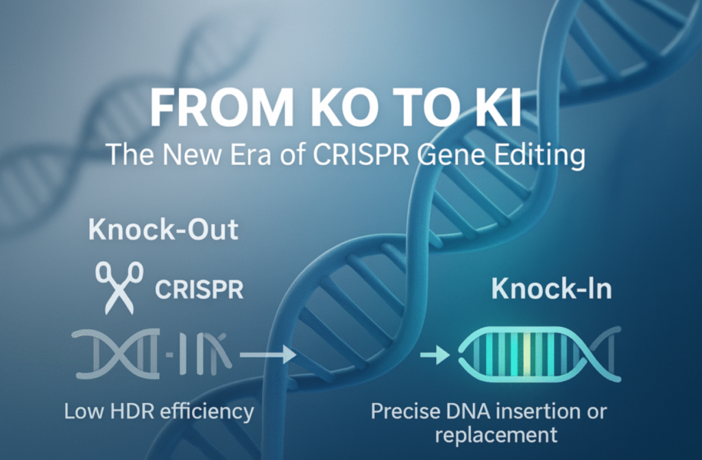 From KO to KI: The New Era of CRISPR Gene Editing in Research