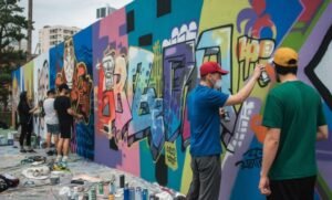 Graffiti artists from Graffitifun: inspiring creativity through ...