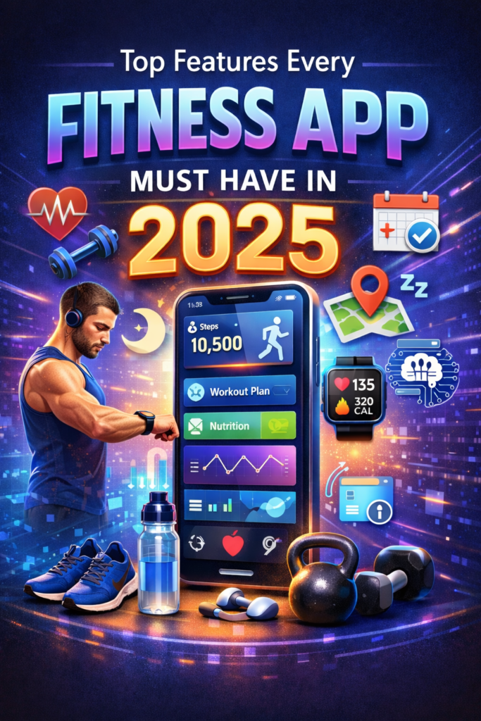 Top Features Every Fitness App Must Have in 2025